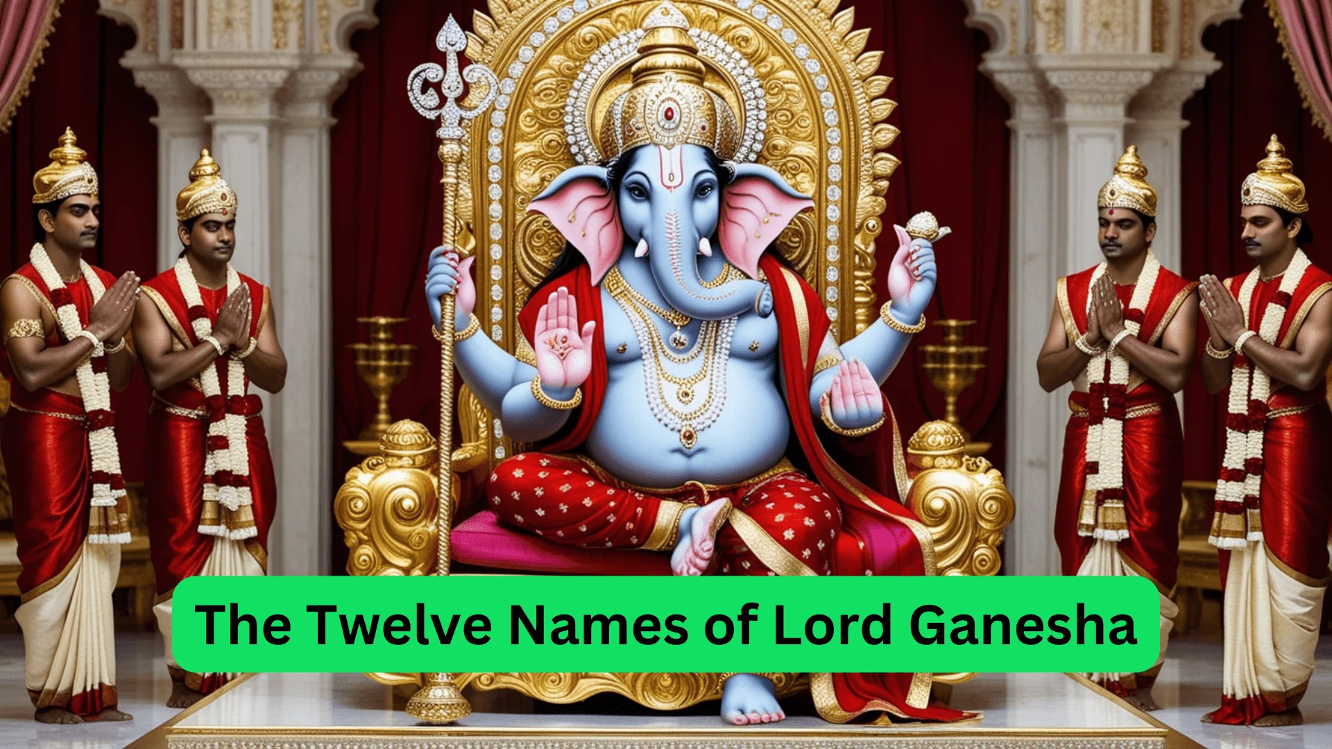 The 12 Names Of Lord Ganesha - Qukut