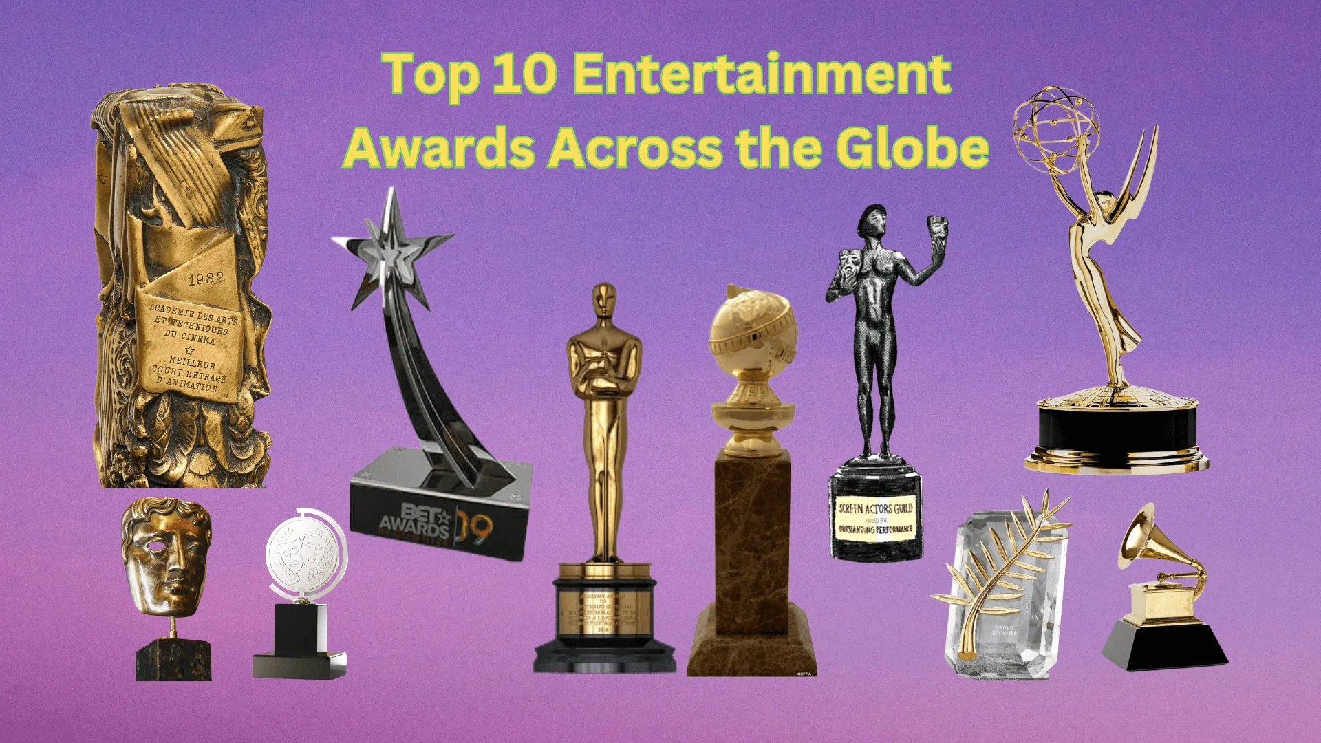 Top 10 Entertainment Awards Across The Globe - Qukut