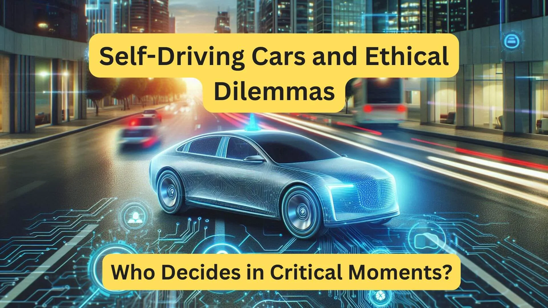 Self-Driving Cars And Ethical Dilemmas: Who Decides In Critical Moments ...