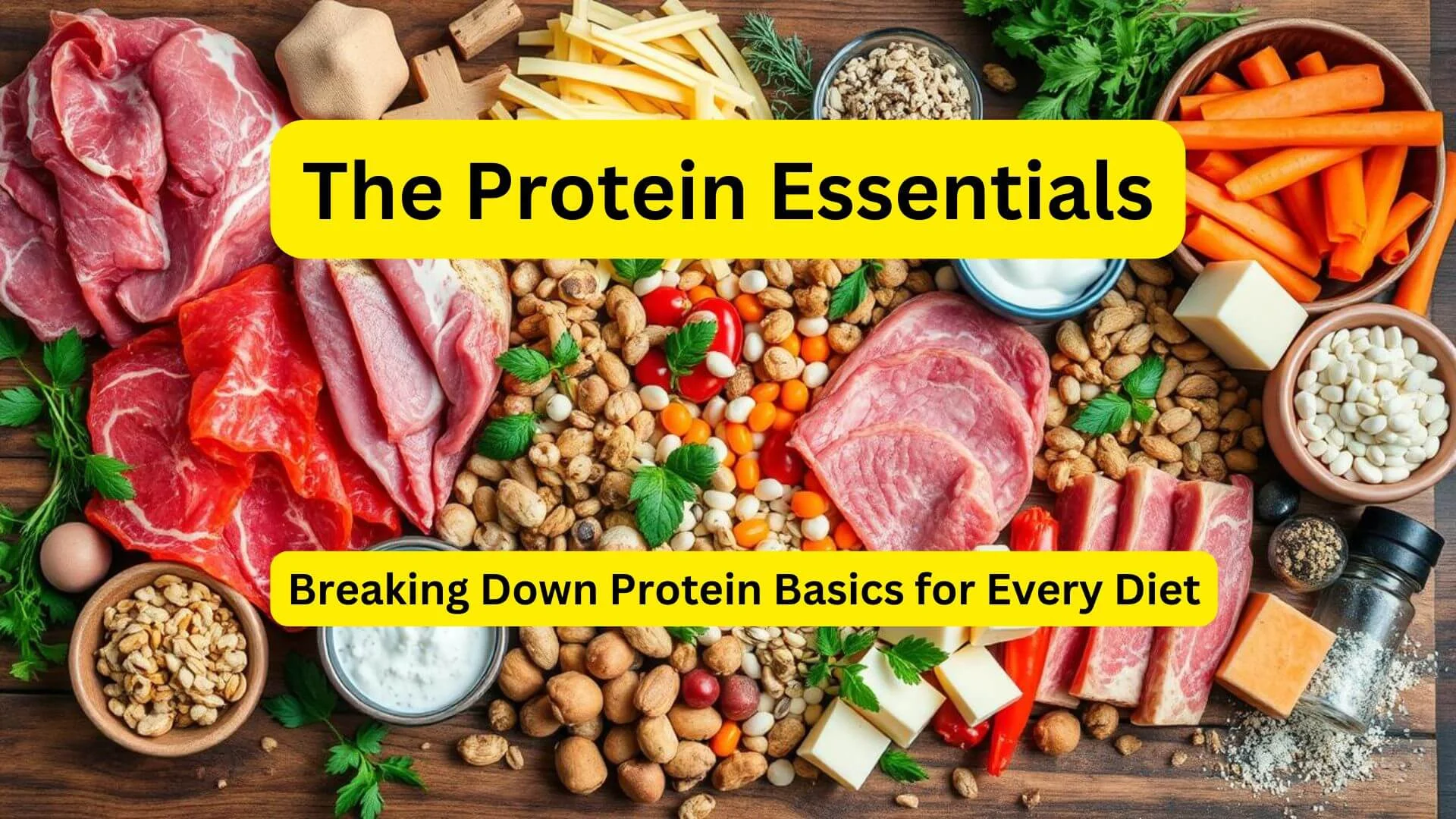 The Protein Essentials: Breaking Down Protein Basics For Every Diet - Qukut