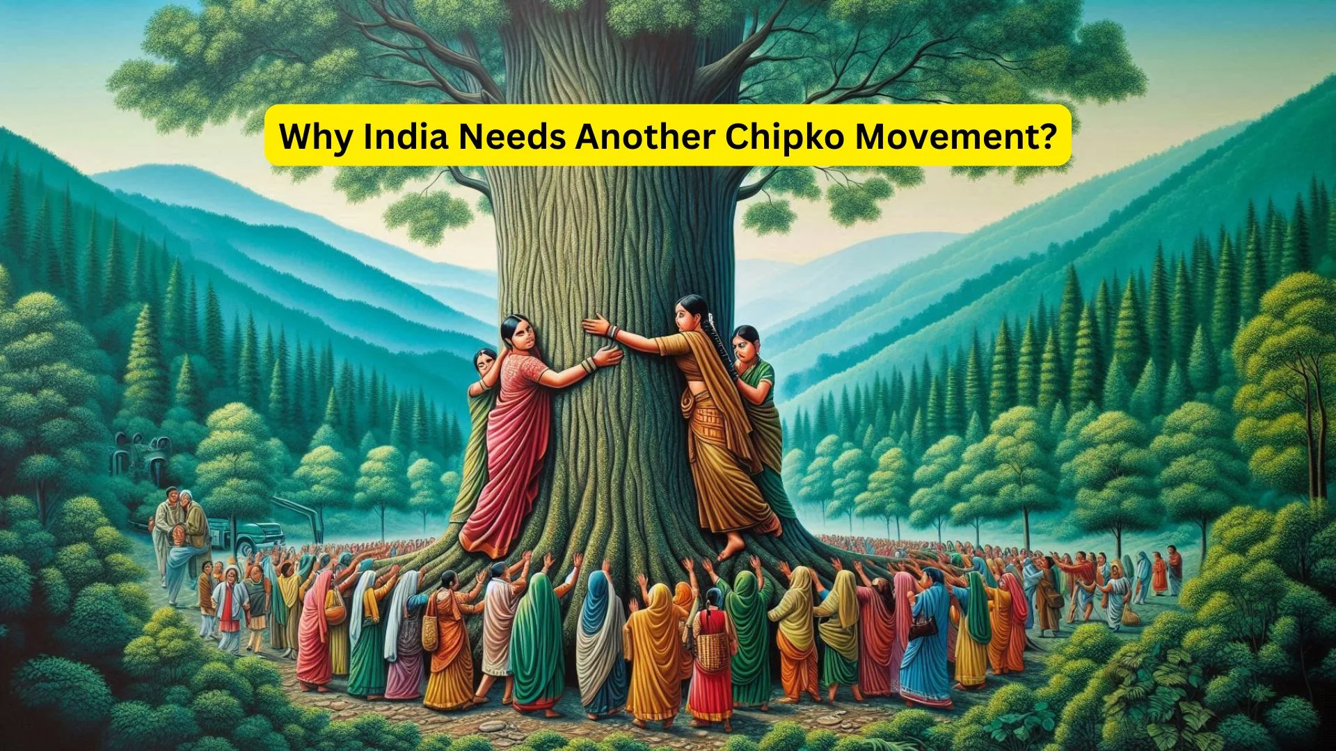 Why India Needs A New Chipko Movement For Environmental Change? - Qukut