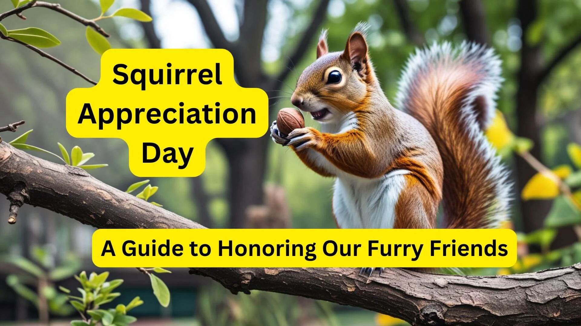 Celebrating Squirrel Appreciation Day: A Guide To Honoring Our Furry ...